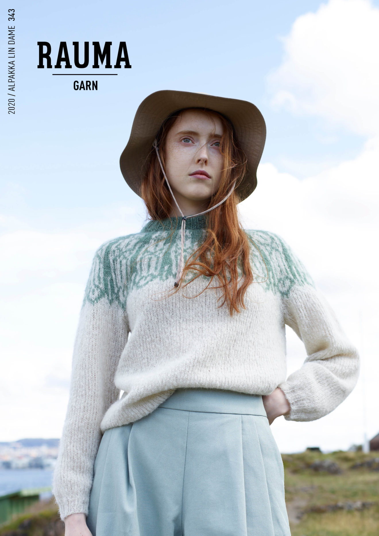 Rauma Katalog 343 Alpakka Lin Dame | GARNR